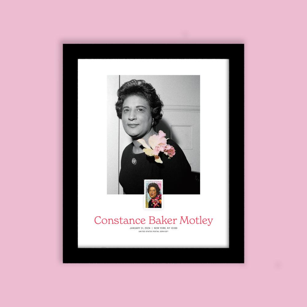 Constance Baker Motley Framed Stamp — Stamps Forever