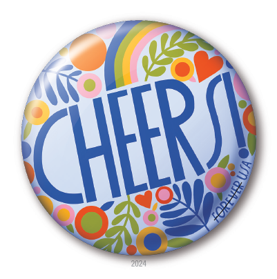 Pinback Buttons — Stamps Forever