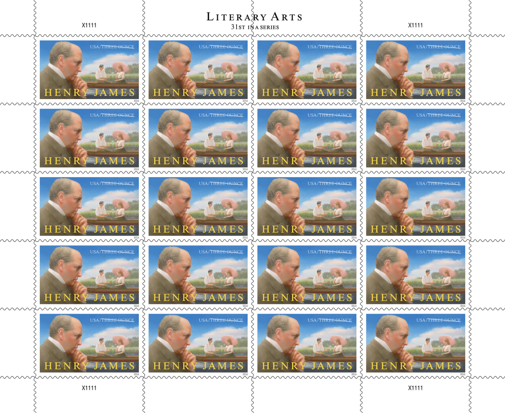 Henry James — Stamps Forever