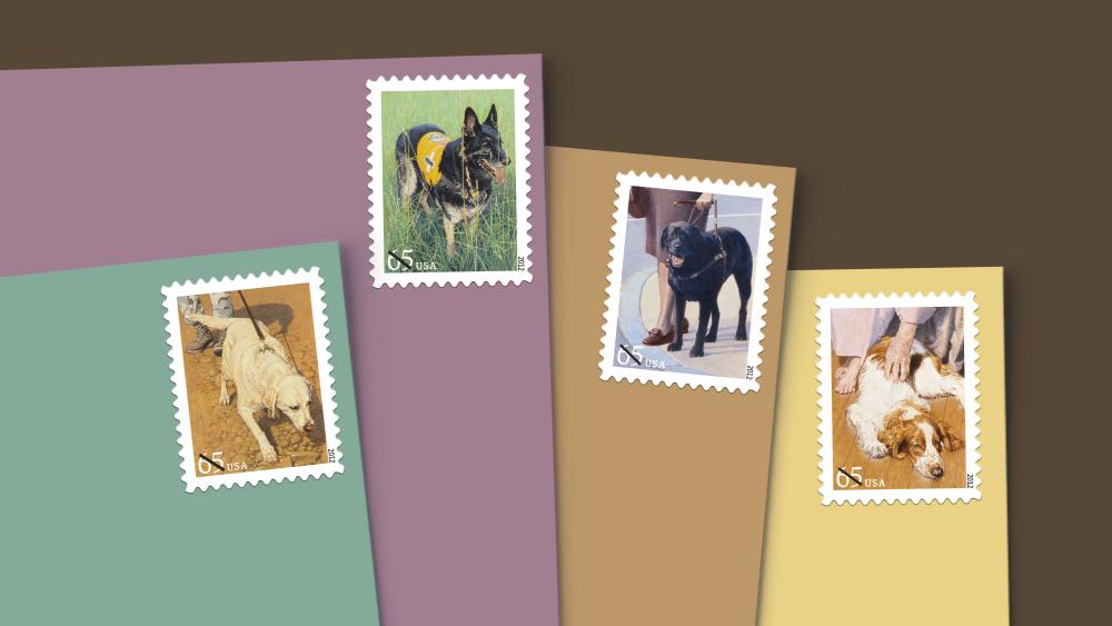 Dogs at Work — Stamps Forever