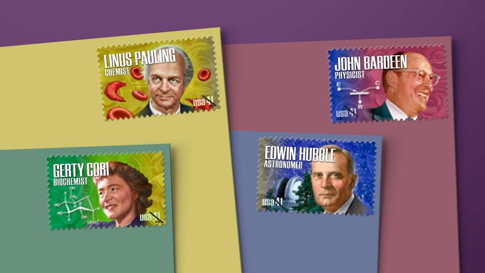 American Scientists — Stamps Forever