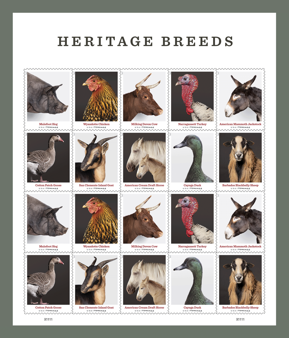Heritage Breeds — Stamps Forever