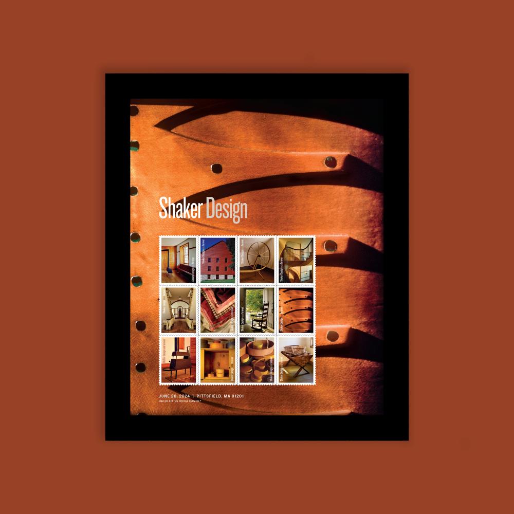 Shaker Design Framed Stamps — Bentwood Box — Stamps Forever