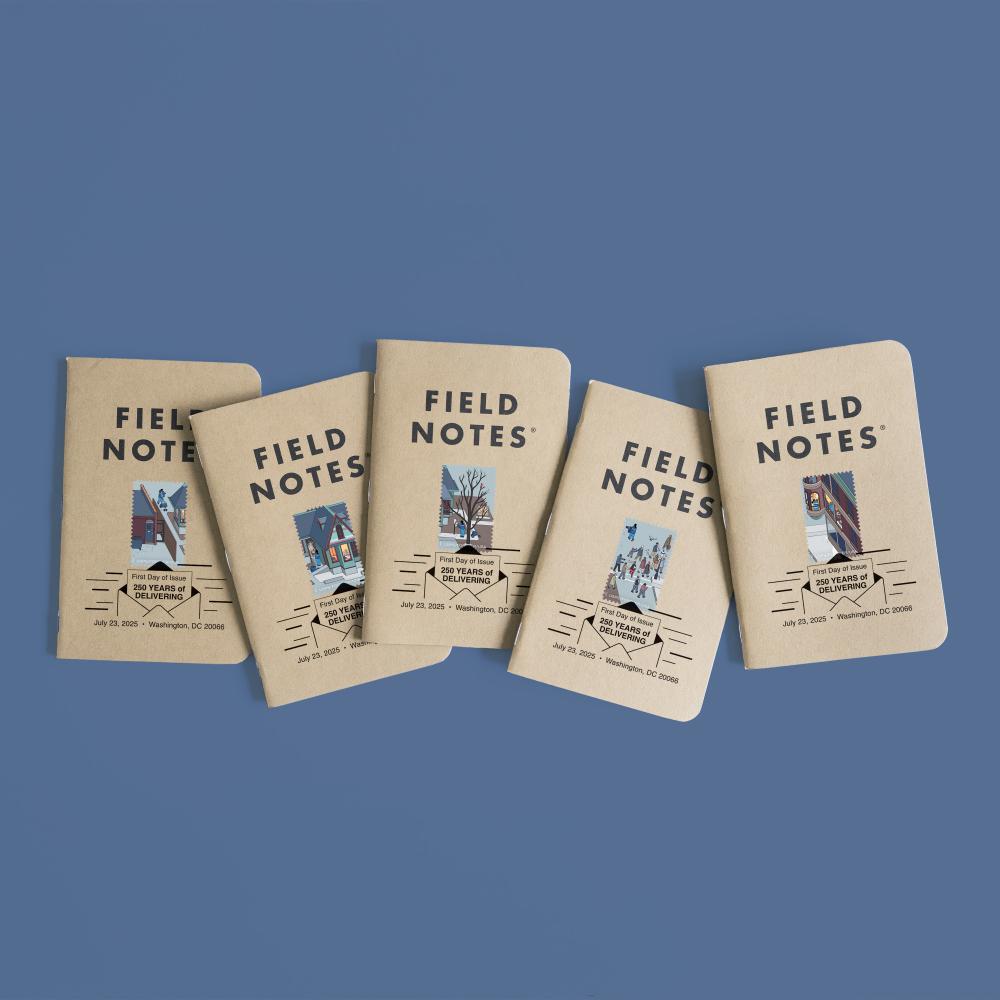 250 Years of Delivering Field Notes® Notebooks (Winter, set of 5 ...