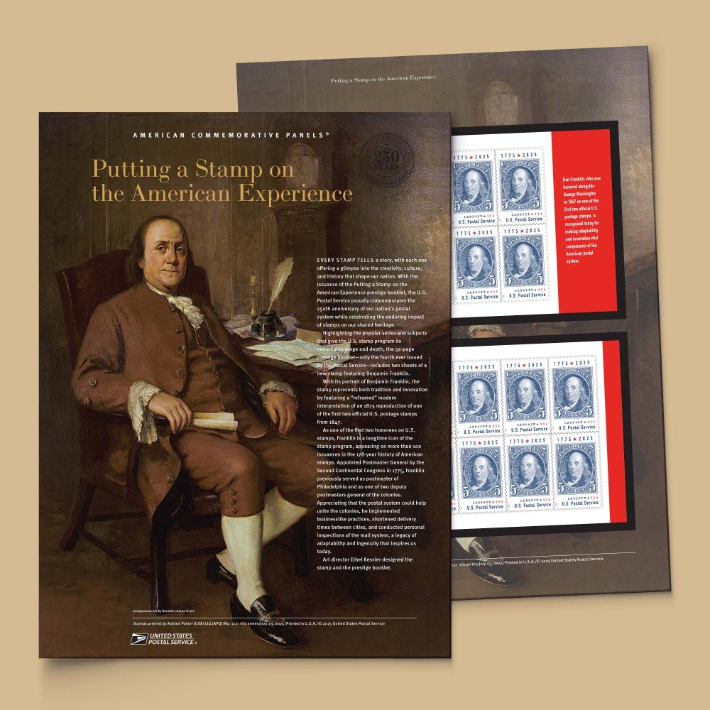 Putting a Stamp on the American Experience American Commemorative Panel ...
