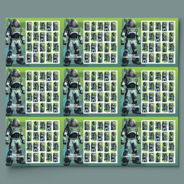 Go Beyond Press Sheet without Die Cuts — Stamps Forever