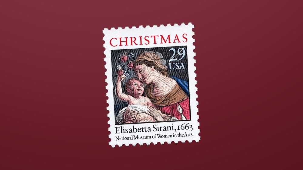 Madonna and Child by Elisabetta Sira — Stamps Forever