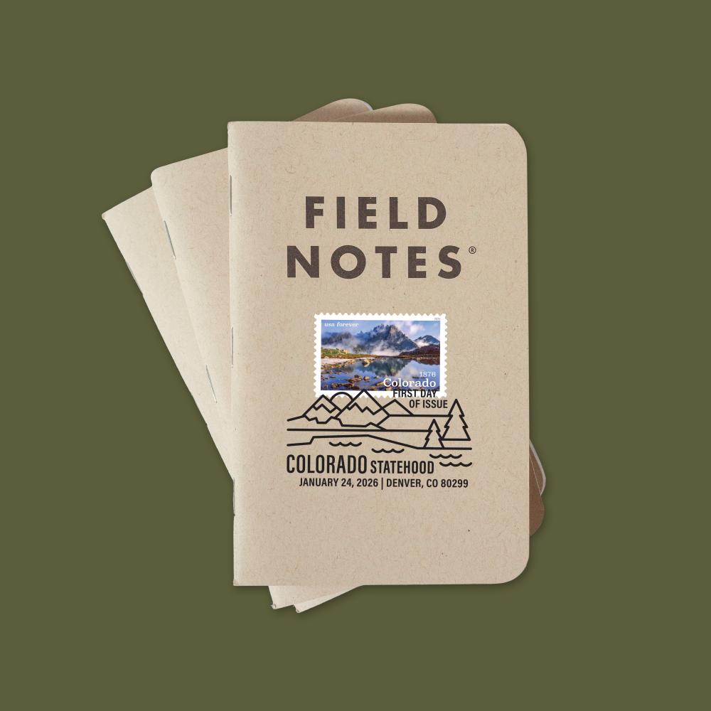 Colorado Statehood Field Notes® Notebooks (set of 3) — Stamps Forever