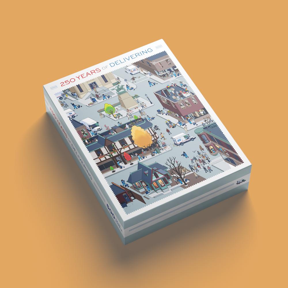 250 Years of Delivering Puzzle — Stamps Forever