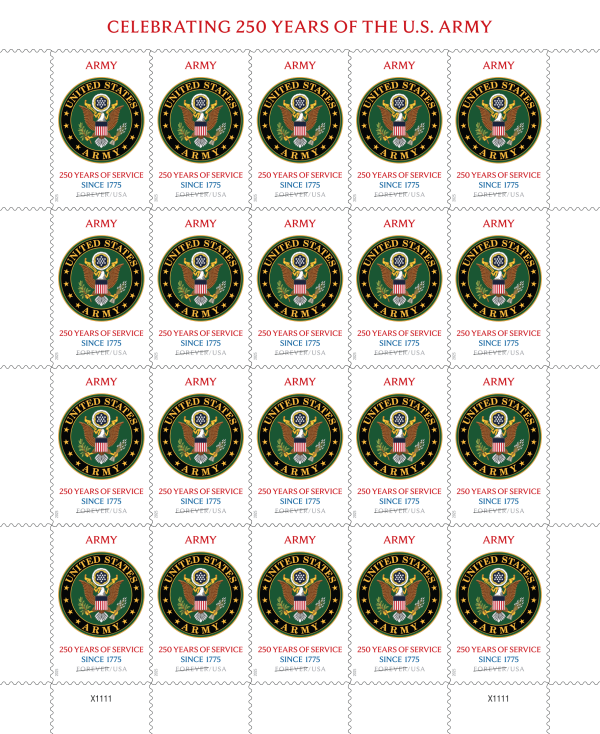 U.S. Army 250th — Stamps Forever