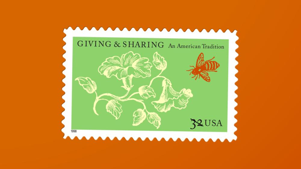 Giving and Sharing — Stamps Forever
