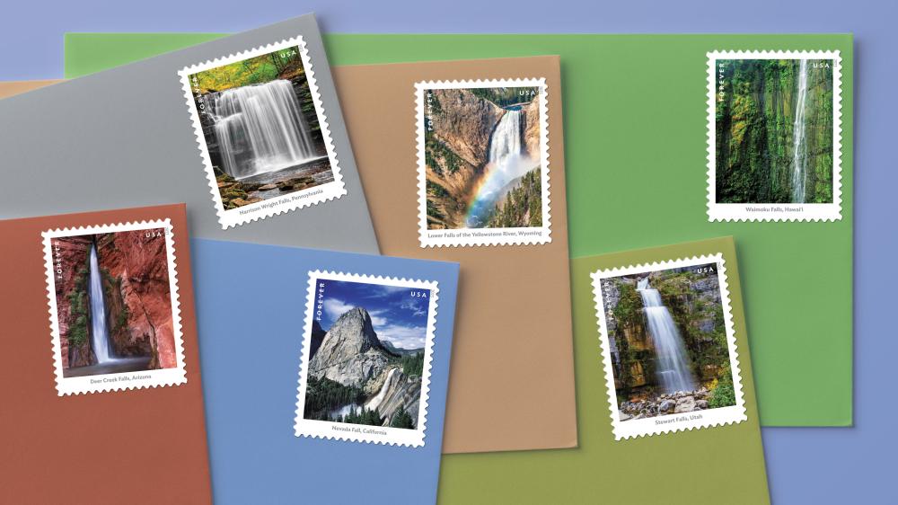 Waterfalls — Stamps Forever