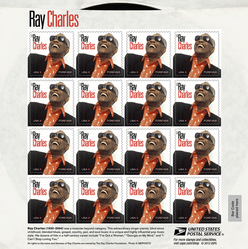 Ray Charles — Stamps Forever