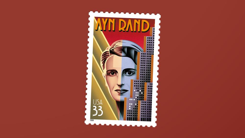 Ayn Rand — Stamps Forever