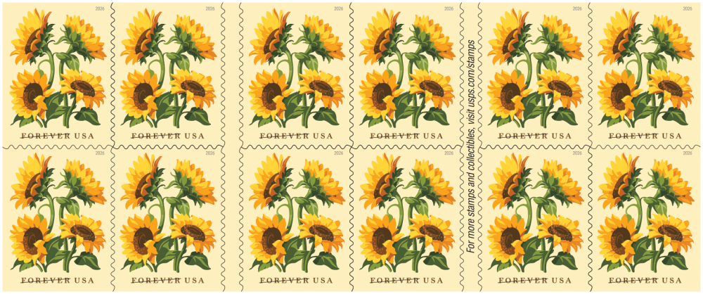 Sunflowers — Stamps Forever