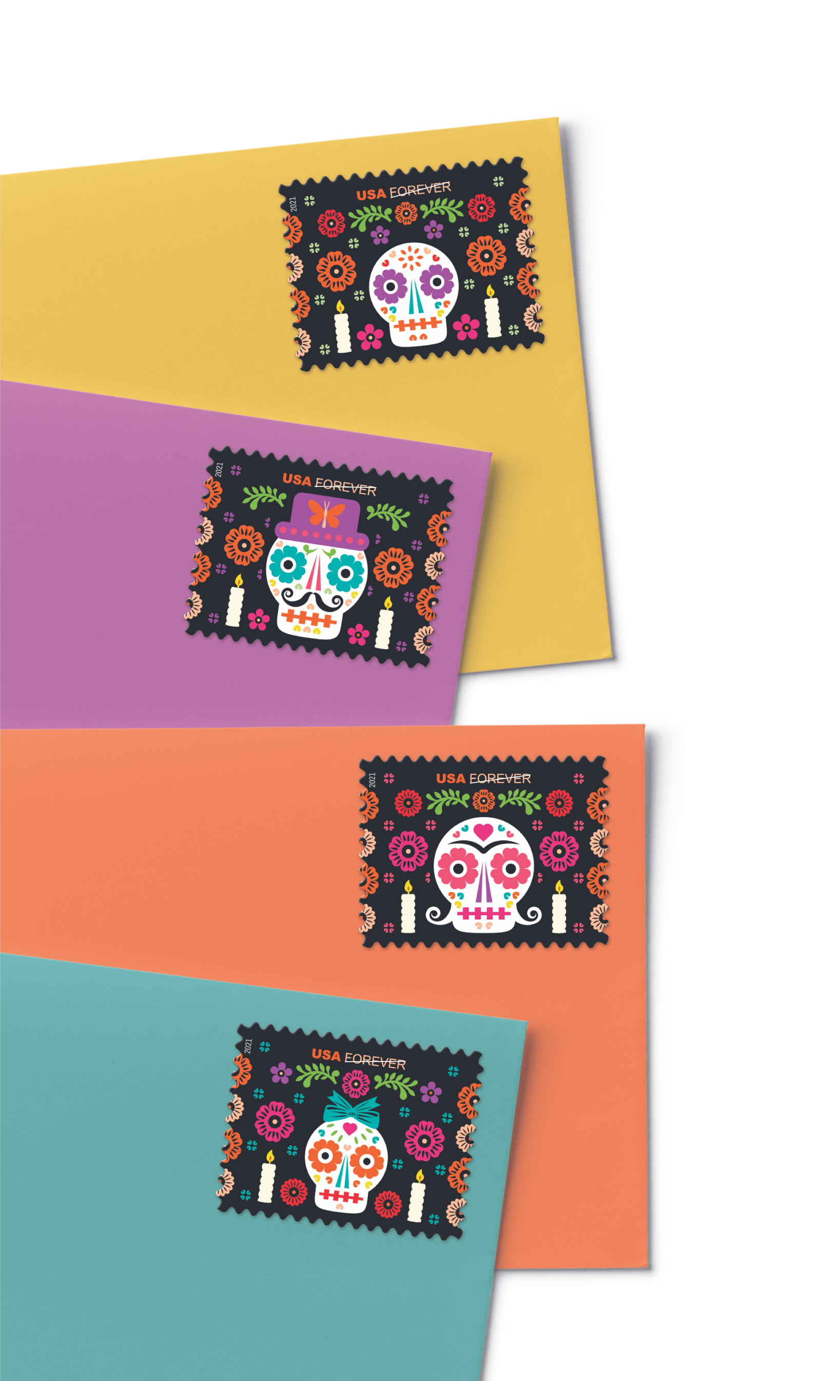 Designing Day of the Dead Stamps — Stamps Forever
