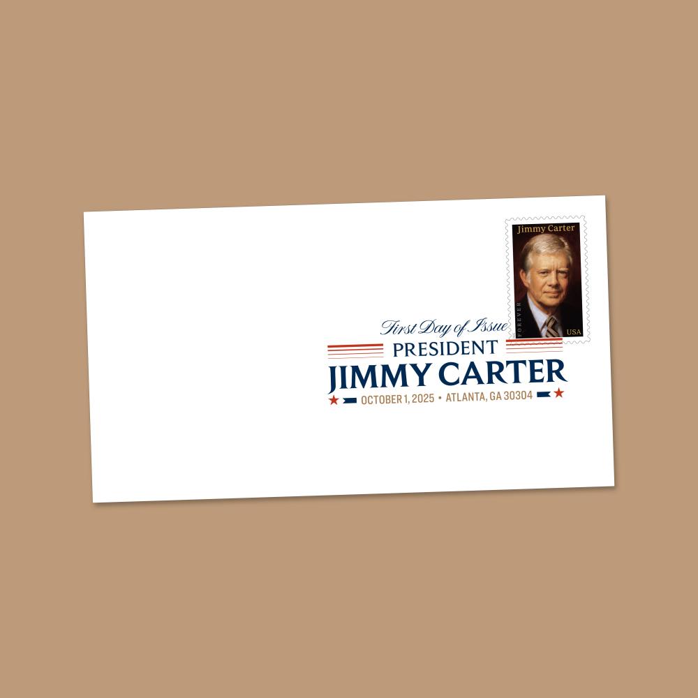 Jimmy Carter Digital Color Postmark First Day Cover — Stamps Forever