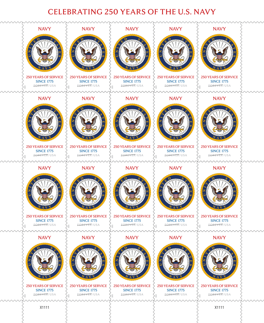 U.S. Navy 250th — Stamps Forever