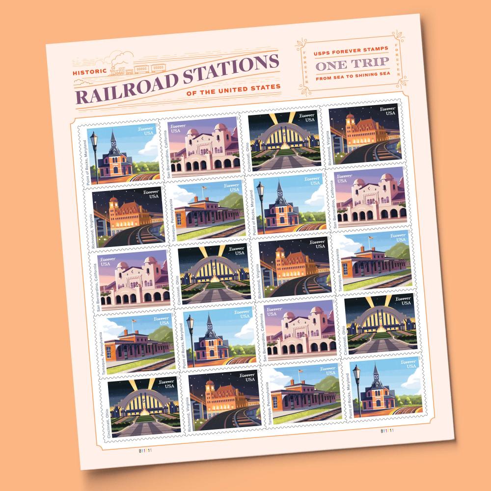 Pane of 20 — Stamps Forever