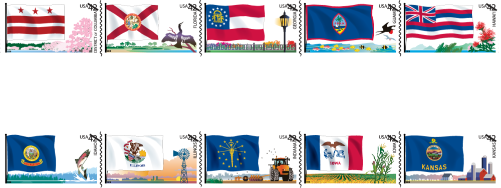 Flags of Our Nation (Set 2) — Stamps Forever
