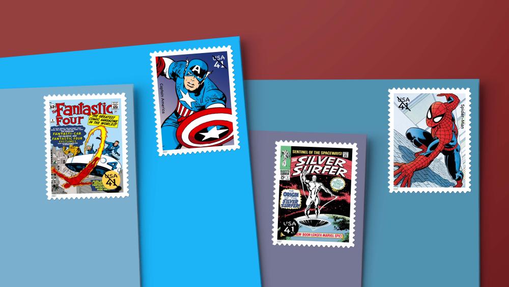 Marvel Comics Super Heroes — Stamps Forever