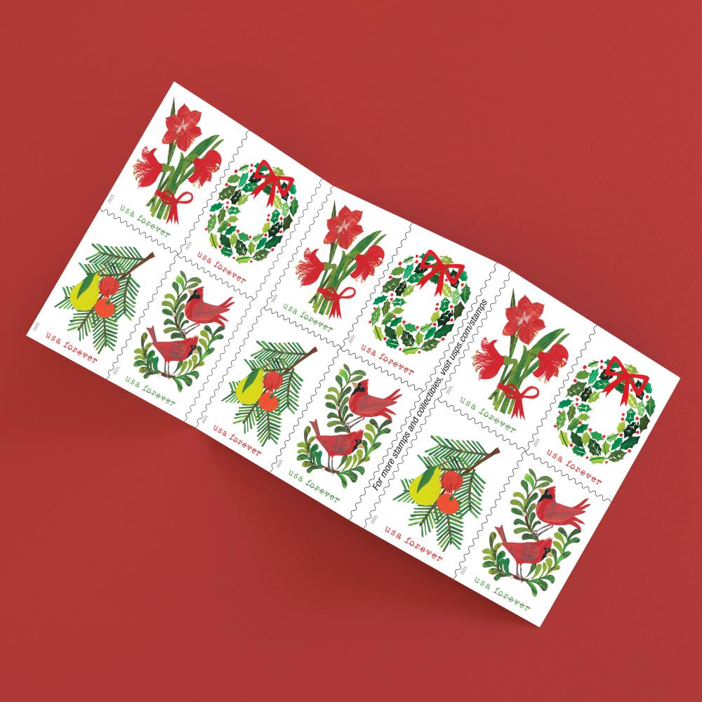 Holiday Cheer Booklet of 20 — Stamps Forever