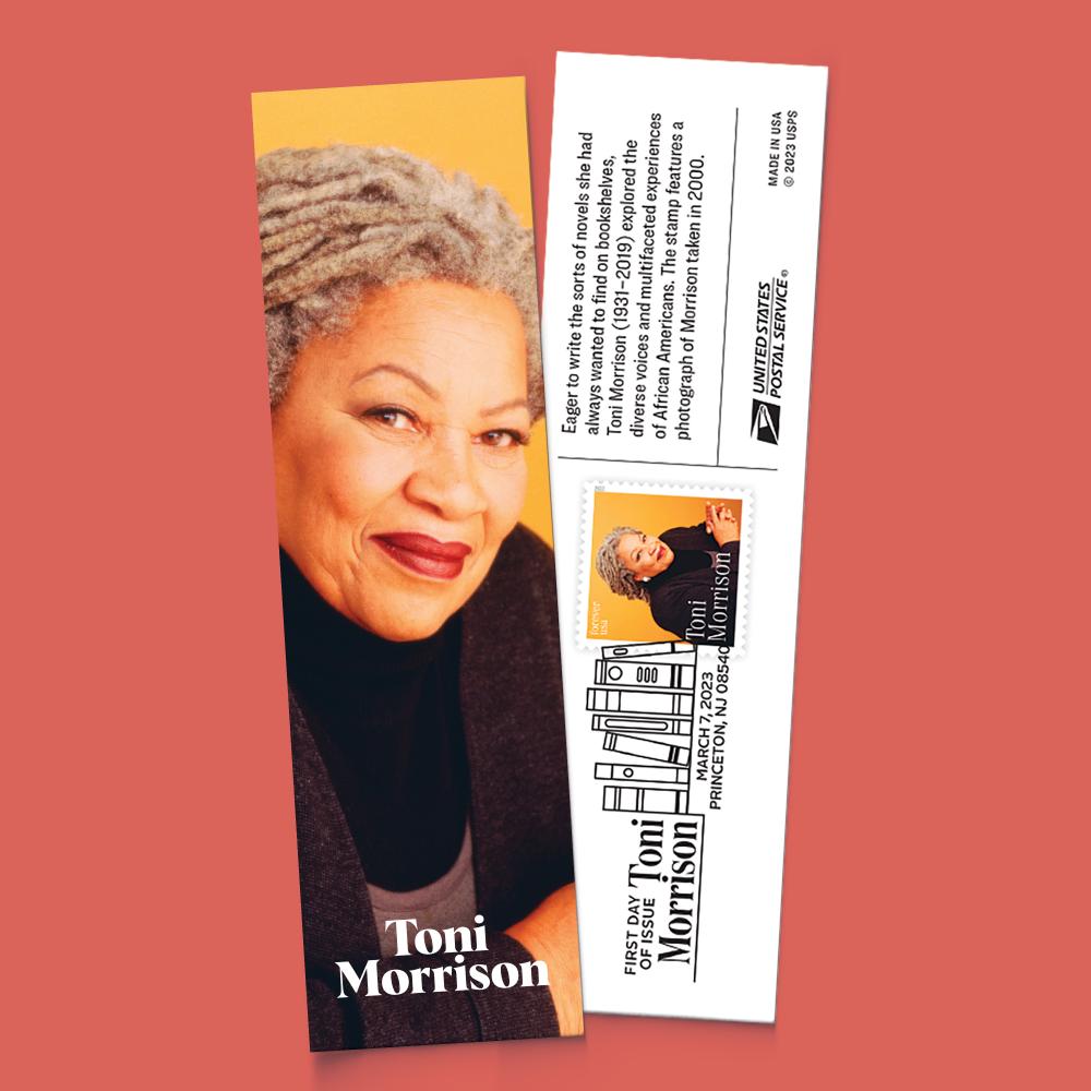 Toni Morrison Bookmark — Stamps Forever