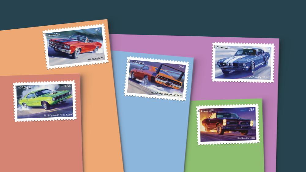 Muscle Cars — Stamps Forever