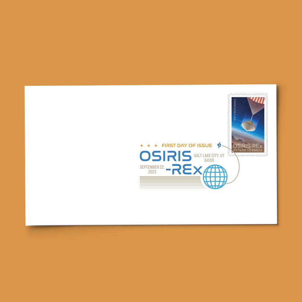 OSIRIS-REx Digital Color Postmark First Day Cover — Stamps Forever