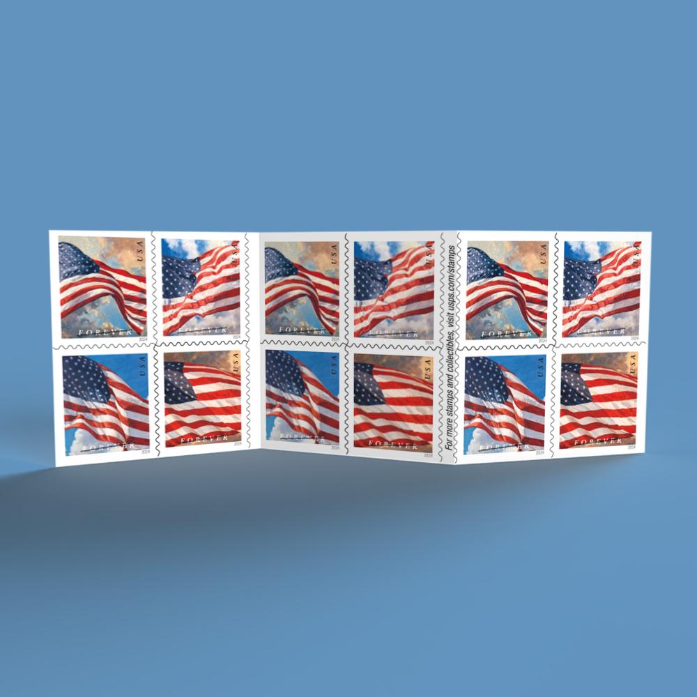 First Day of Issue: U.S. Flags — Stamps Forever