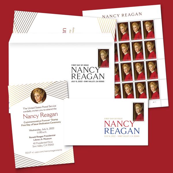 Nancy Reagan Stamp Ceremony Memento — Stamps Forever