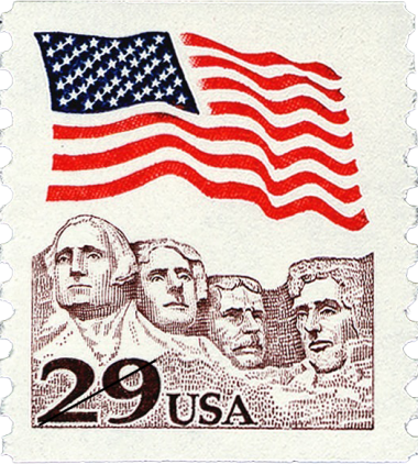 Flag Over Mt. Rushmore — Stamps Forever