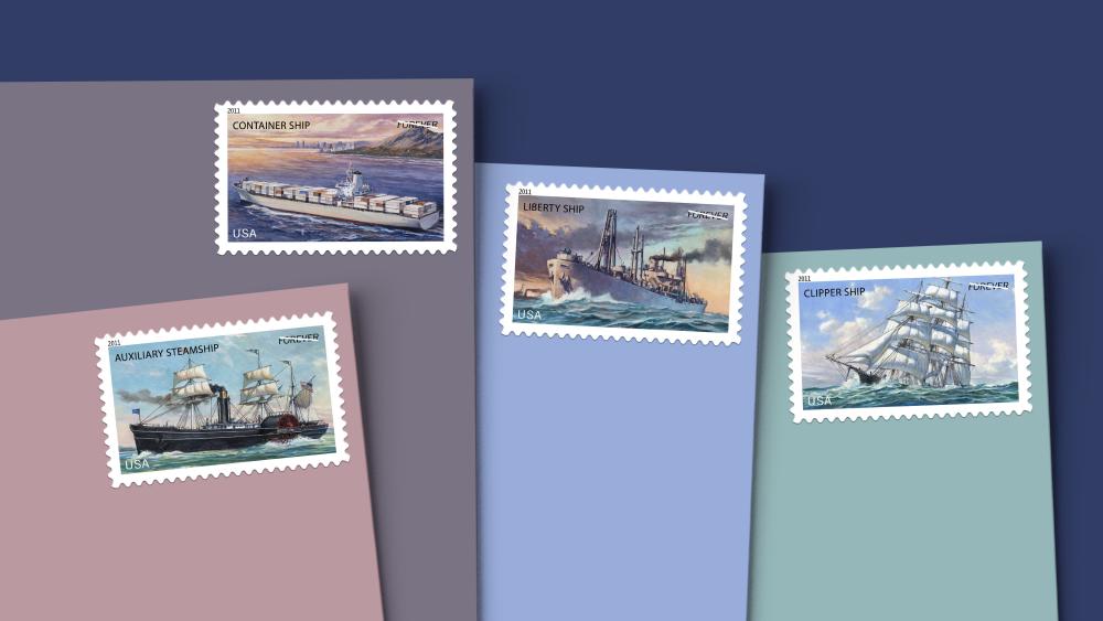 U.S. Merchant Marine — Stamps Forever