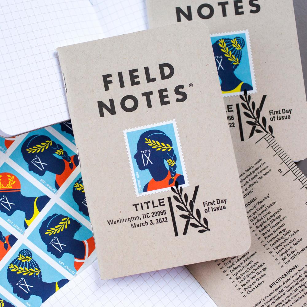 Title IX Field Notes® Notebooks (set of 4) — Stamps Forever