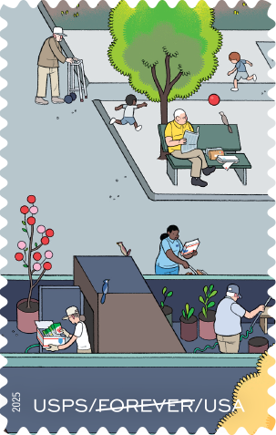 250 Years of Delivering — Stamps Forever