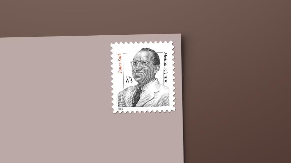 Dr. Jonas Salk — Stamps Forever