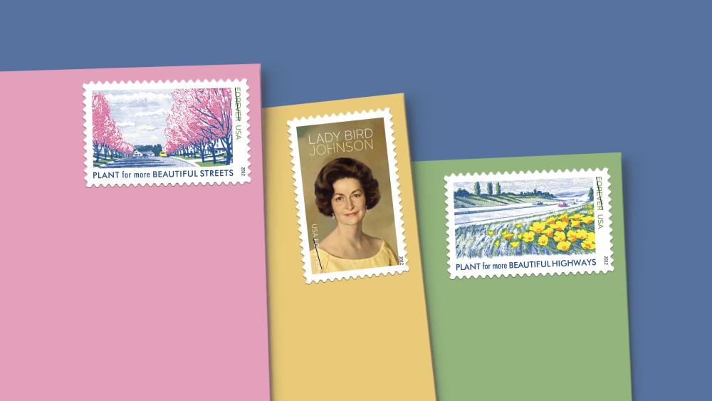 Lady Bird Johnson — Stamps Forever