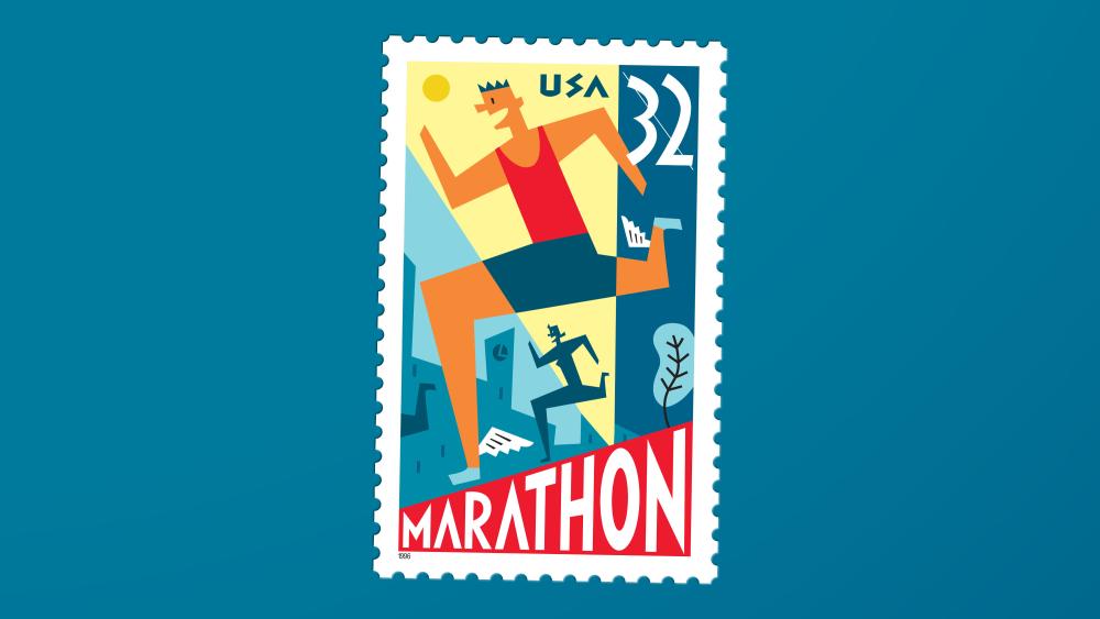 Marathon — Stamps Forever
